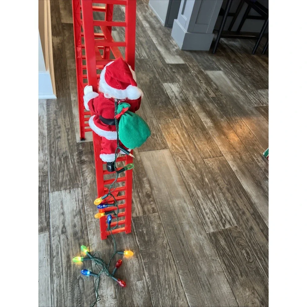 Kmart | Holiday | Klimbing Kris Kringle Santa Climbs 4ft Ladder 2 ...